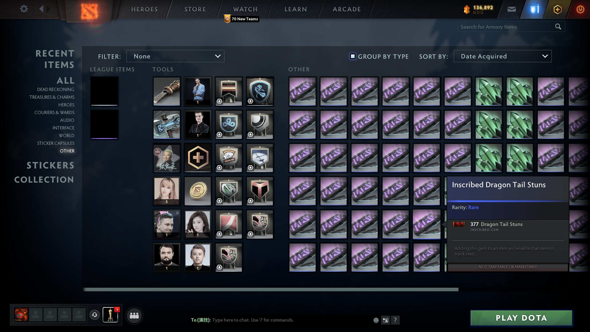 Inscribed Gems Extracted From Untradable Item Are Also Untradable · Issue 7852 · Valvesoftware