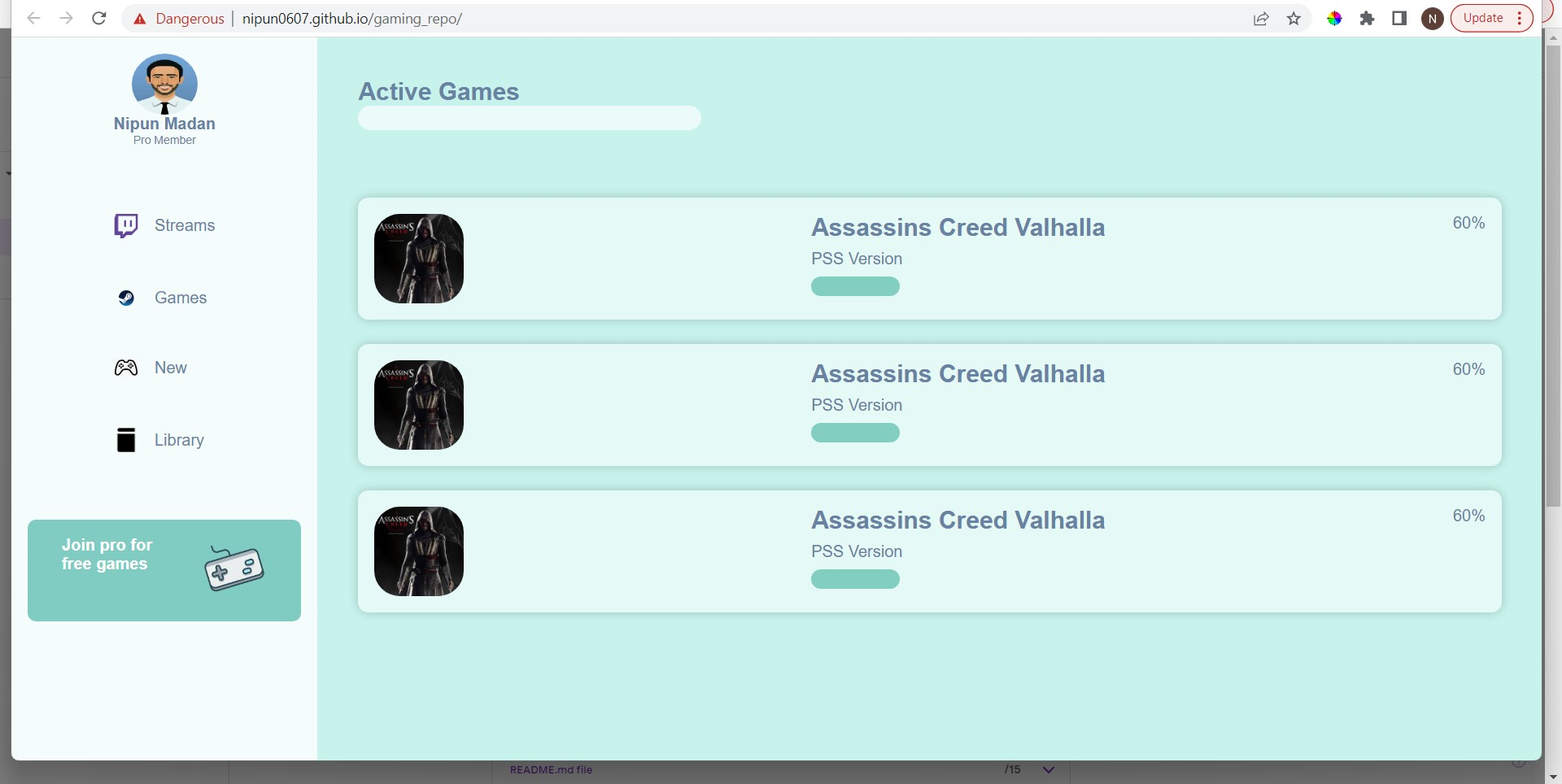 GitHub - nipun0607/gaming_repo