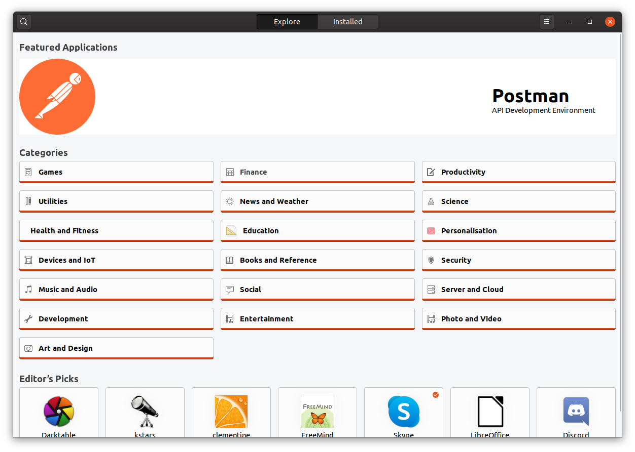 Add Featured Banner for Snap · Issue #7765 · postmanlabs/postman-app ...
