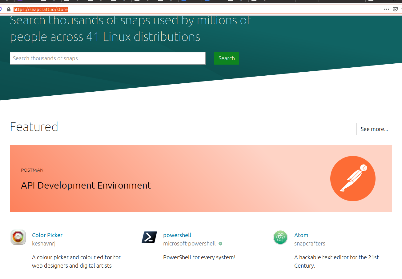 Add Featured Banner for Snap · Issue #7765 · postmanlabs/postman-app-support · GitHub