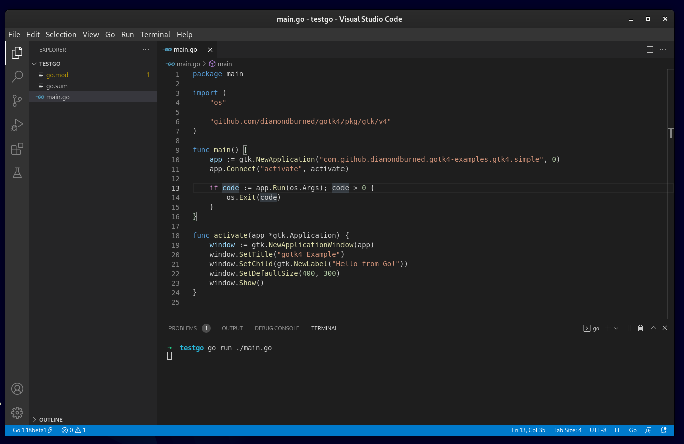 The examples are great but can we also have a getting started guide? · Issue #53 · diamondburned ...