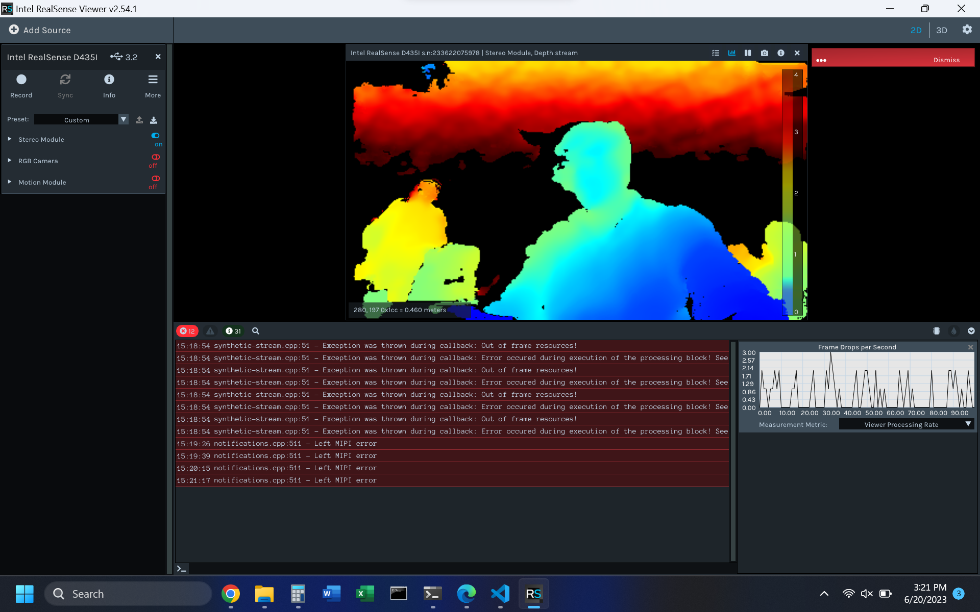 Only Rgb Is Not Working In Intel Realsense D435i · Issue 11928 · Intelrealsenselibrealsense 