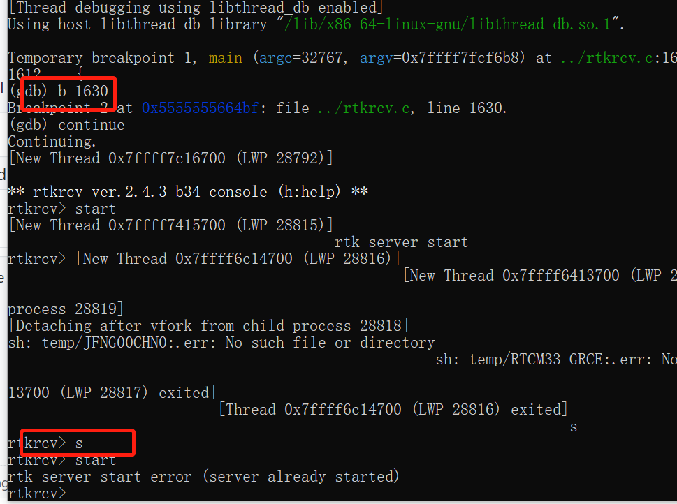 How to debug rtkrcv with gdb? · Issue #583 · tomojitakasu/RTKLIB · GitHub