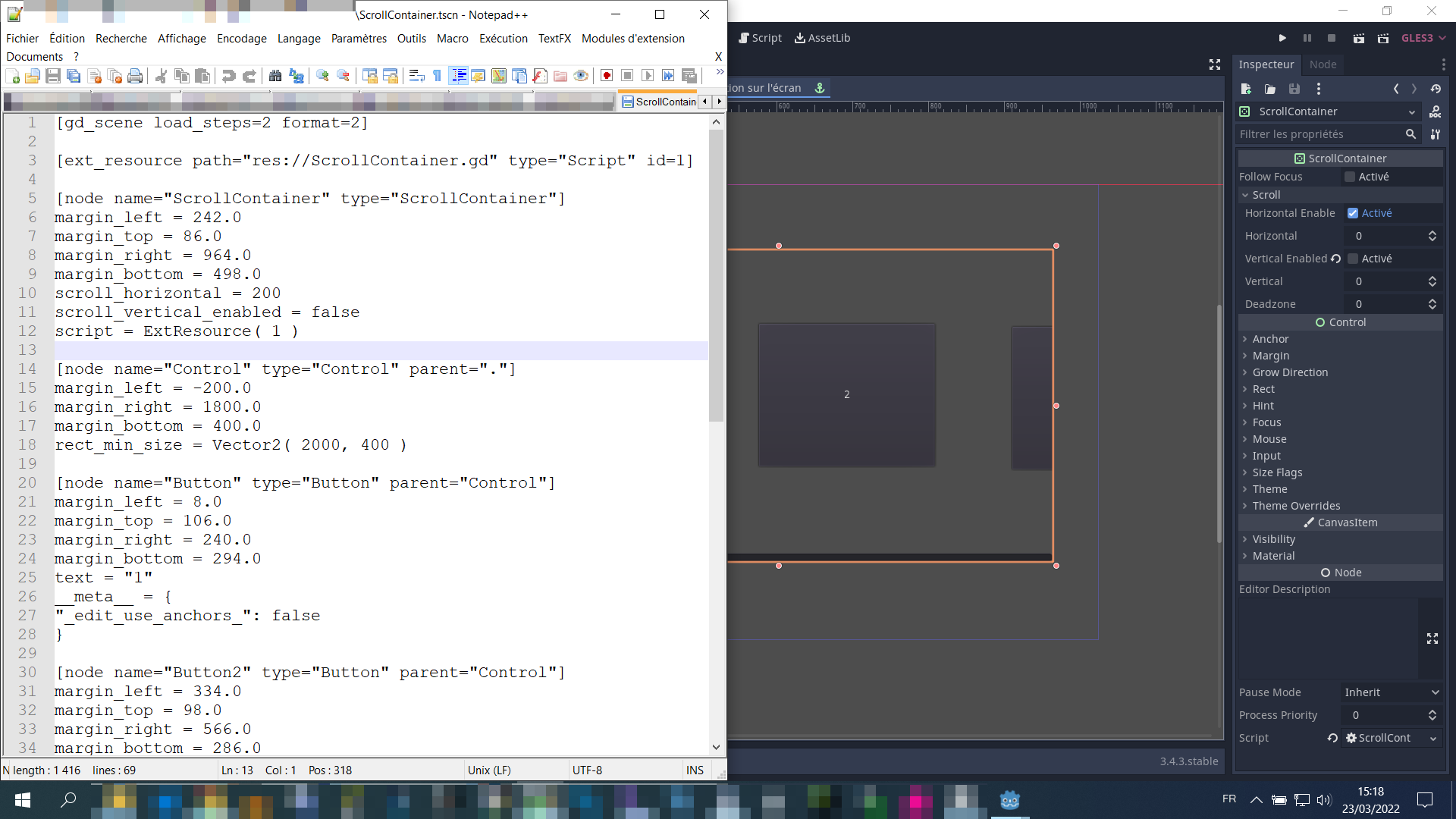 Can't set ScrollContainer `horizontal_scroll` value in `_ready()` · Issue #58914 · godotengine ...