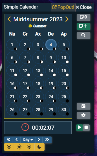 [BUG] Issues with the Moon · Issue #470 · vigoren/foundryvtt-simple-calendar · GitHub