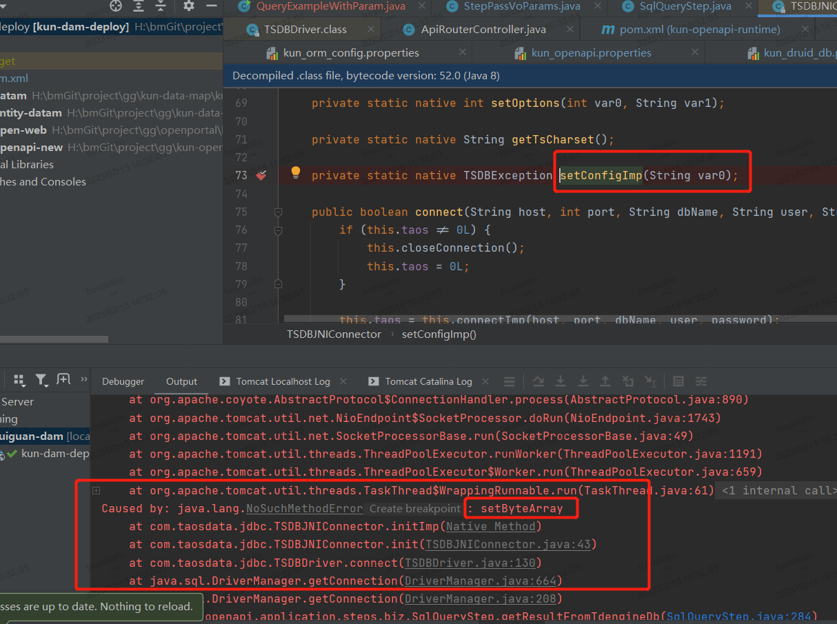 setByteArray error reported when using jdbc-jni to connect to TDengine · Issue #19993 · taosdata ...