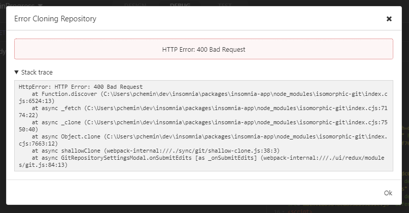 Can't sync git with gitlab self hosted · Issue #3257 · Kong/insomnia · GitHub