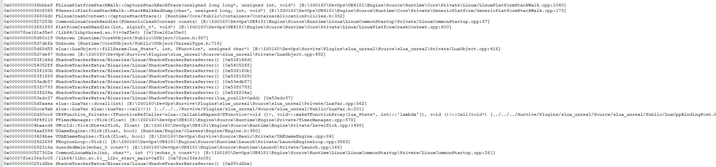 Linux上的DS在调用对象的UFunction时有概率崩溃 · Issue #251 · Tencent/sluaunreal · GitHub