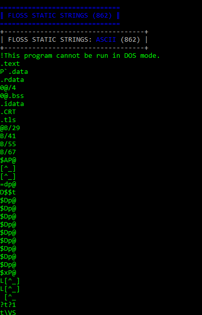 Stack, Tight and Decoded strings do not render in color without -v · Issue #655 · mandiant/flare ...