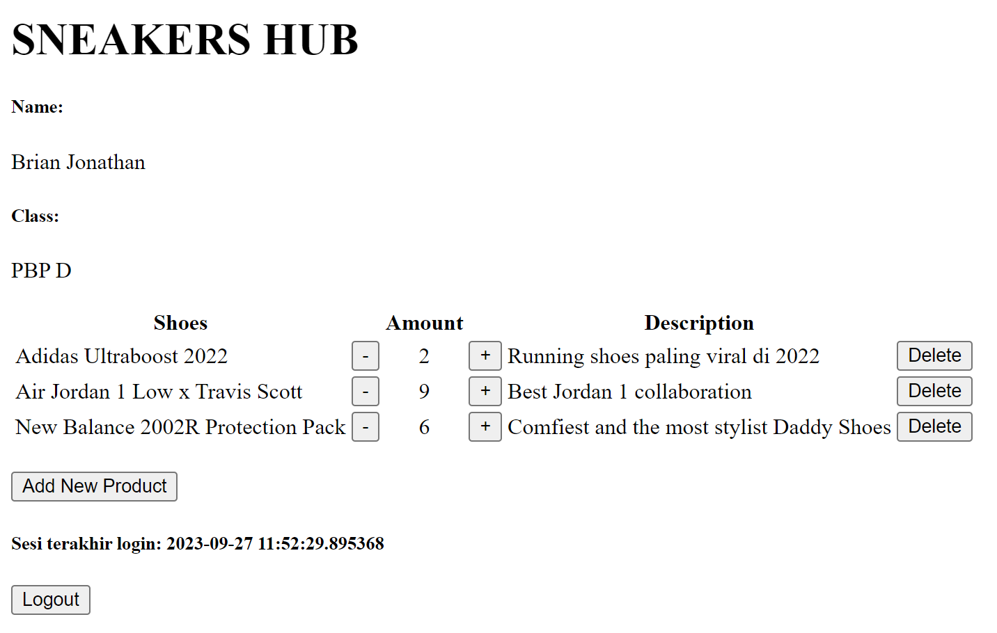 GitHub - brianjo25/sneakers_hub