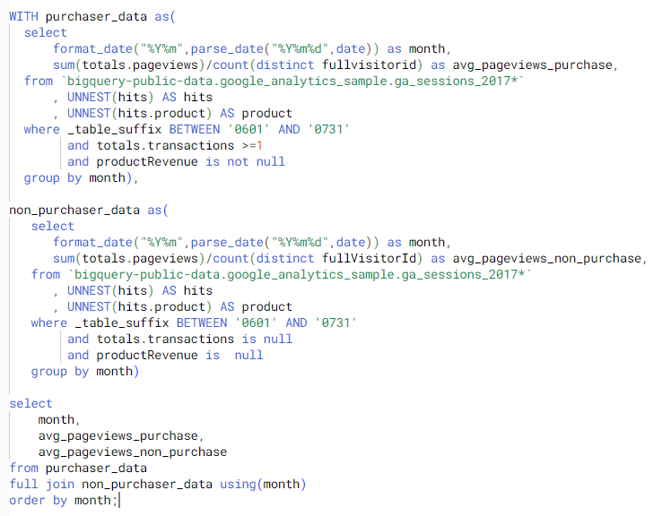 GitHub - heilongtian/Explore-Ecommerce-Dataset: Applied SQL in Google ...