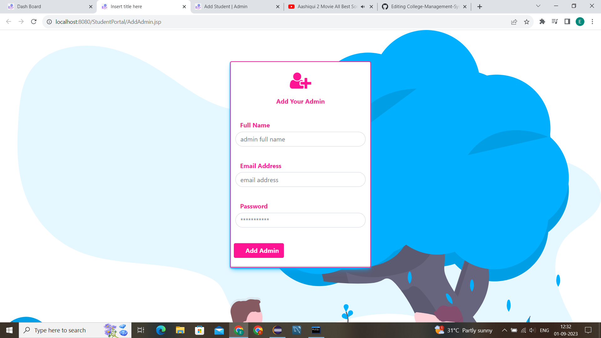GitHub - Royal-Code-Master/College-Management-System: This application ...