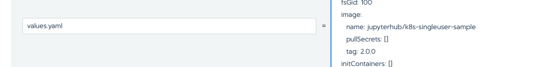 singleuser.image.name does nothing? · Issue #3001 · jupyterhub/zero-to-jupyterhub-k8s · GitHub