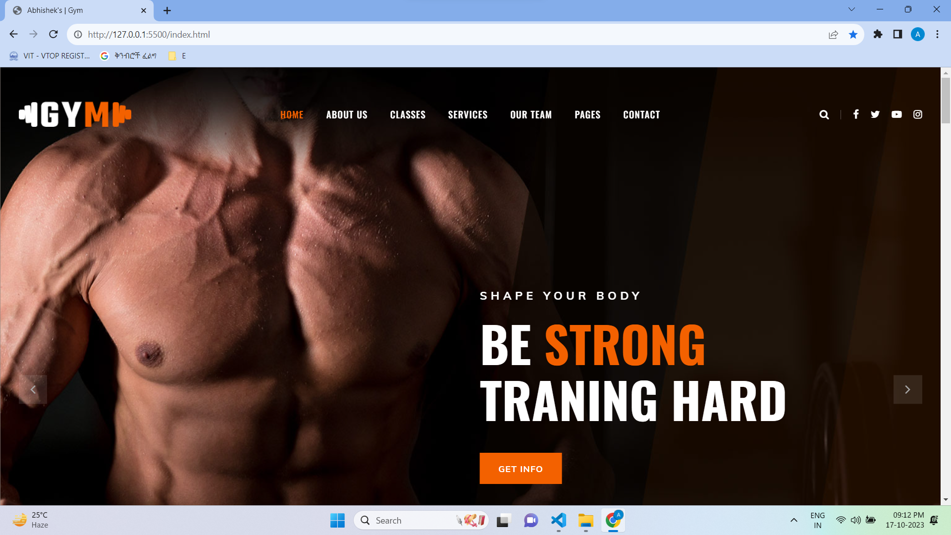 GitHub - AmanKumar3005/Gym-Project