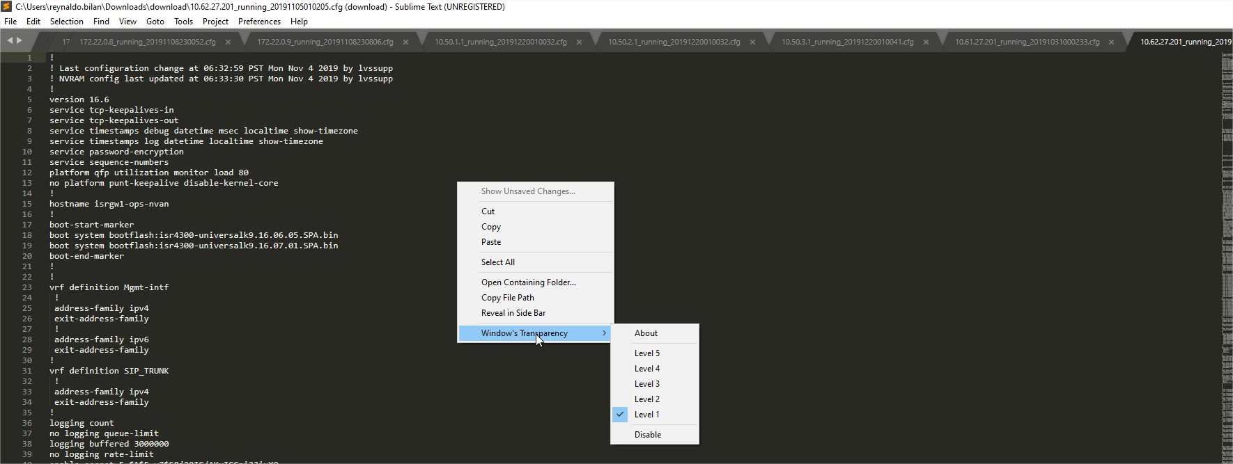 Transparency seems not to work in Sublime Text 3 · Issue #35 · vhanla/SublimeTextTrans · GitHub