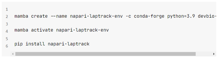 Code examples render shifted line numbers on napari-hub · Issue #990 · chanzuckerberg/napari-hub ...