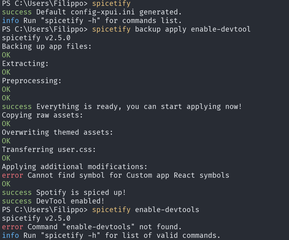 Spicetify install renders Spotify completely white · Issue #476 ...