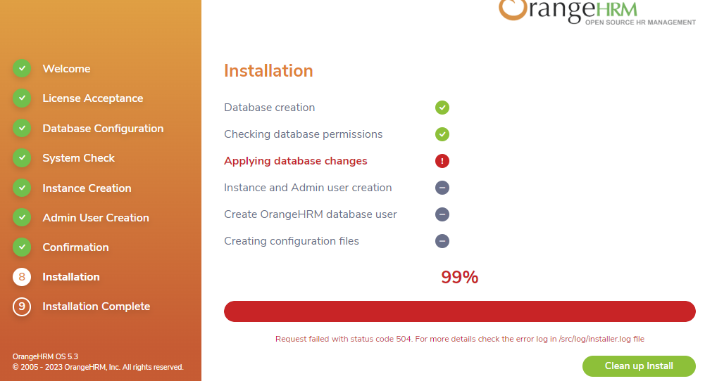 Database Connection Issue with MariaDB after Installation · Issue #640 · orangehrm/orangehrm ...