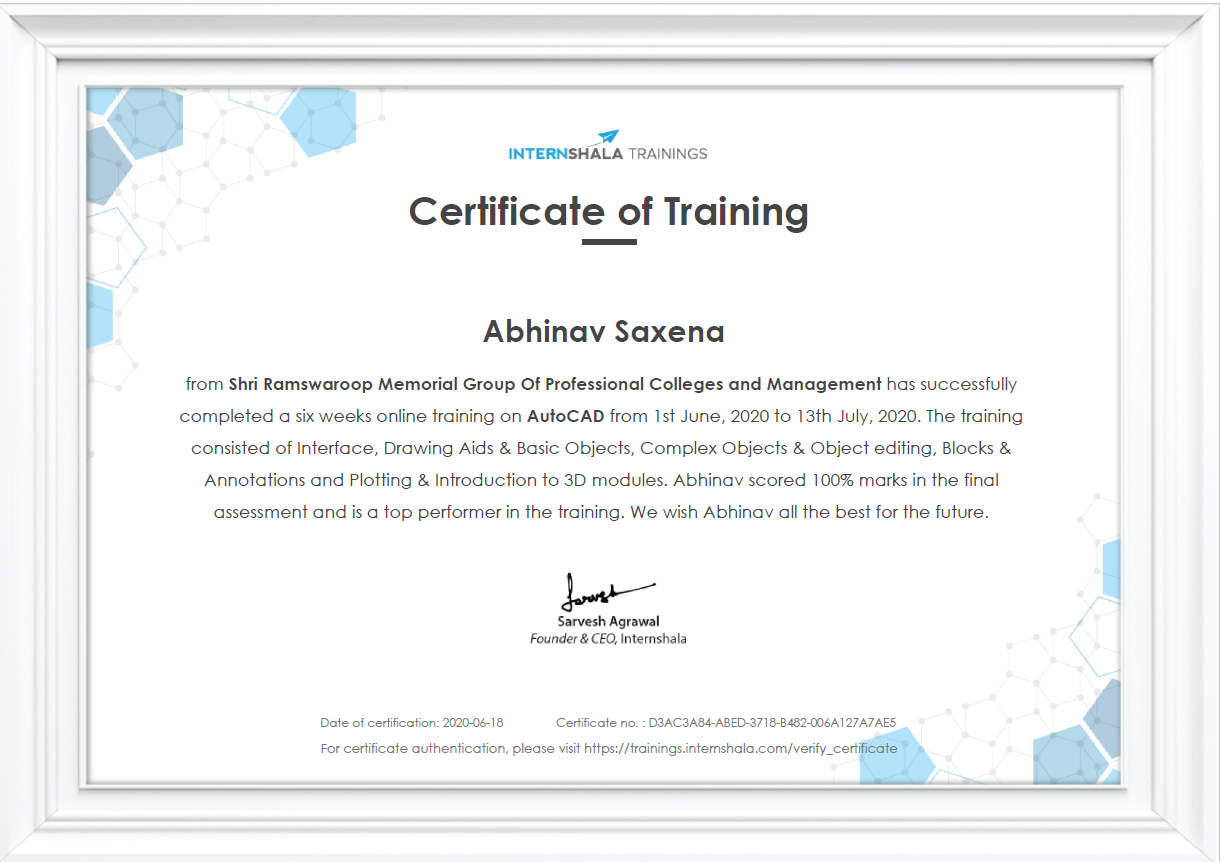 GitHub - AbhinavSaxena406/Certifications: This webpage shows the list of trainings I have ...