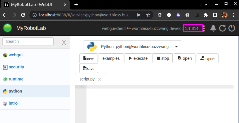 No Connection Localhost (Nixie) · Issue #1095 · MyRobotLab/myrobotlab · GitHub