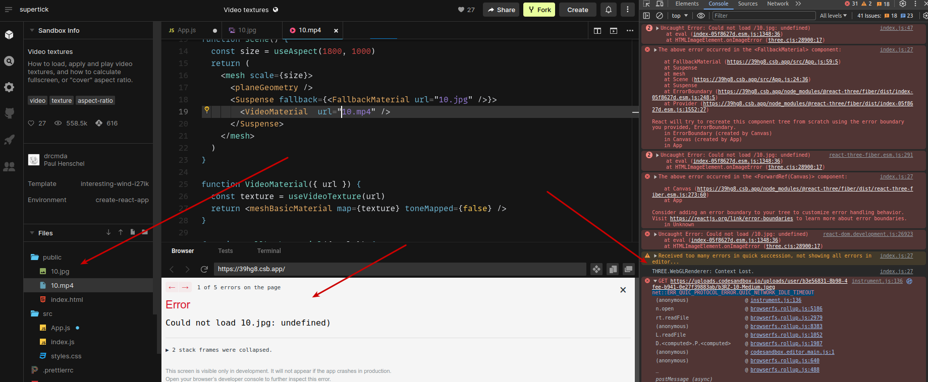 File Export And Fork Bork D · Issue 8152 · Codesandbox Codesandbox Client · Github