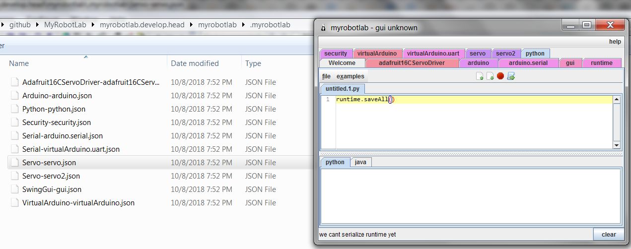 Serialisation issues · Issue #283 · MyRobotLab/myrobotlab · GitHub