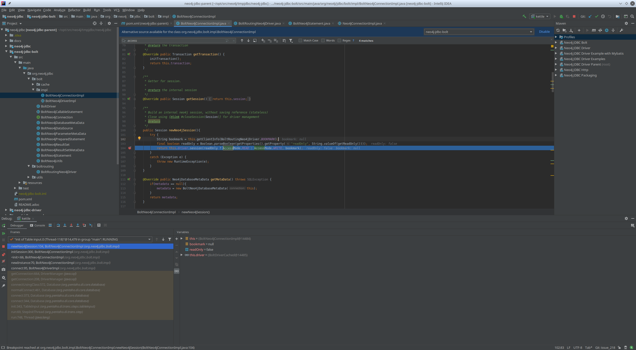 Enable Read Only property via connection string · Issue #218 · neo4j/neo4j-jdbc · GitHub