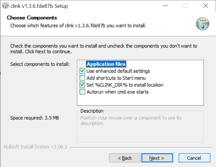 Re-running installer does not maintain previously selected "Autorun when cmd.exe starts" · Issue ...