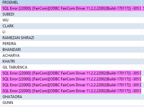 Connection problem with ODBC and a Faircom (cTree) database driver · Issue #19221 · dbeaver ...