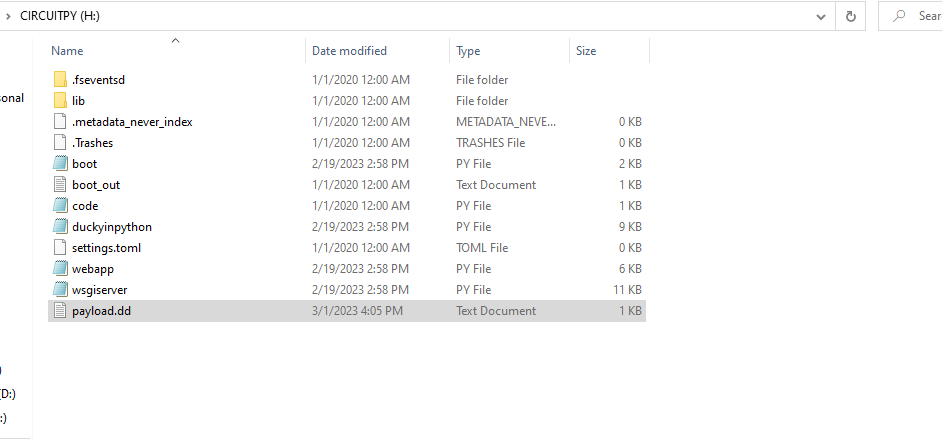 When I plug it in it only opens the file explorer. · Issue #147 · dbisu/pico-ducky · GitHub