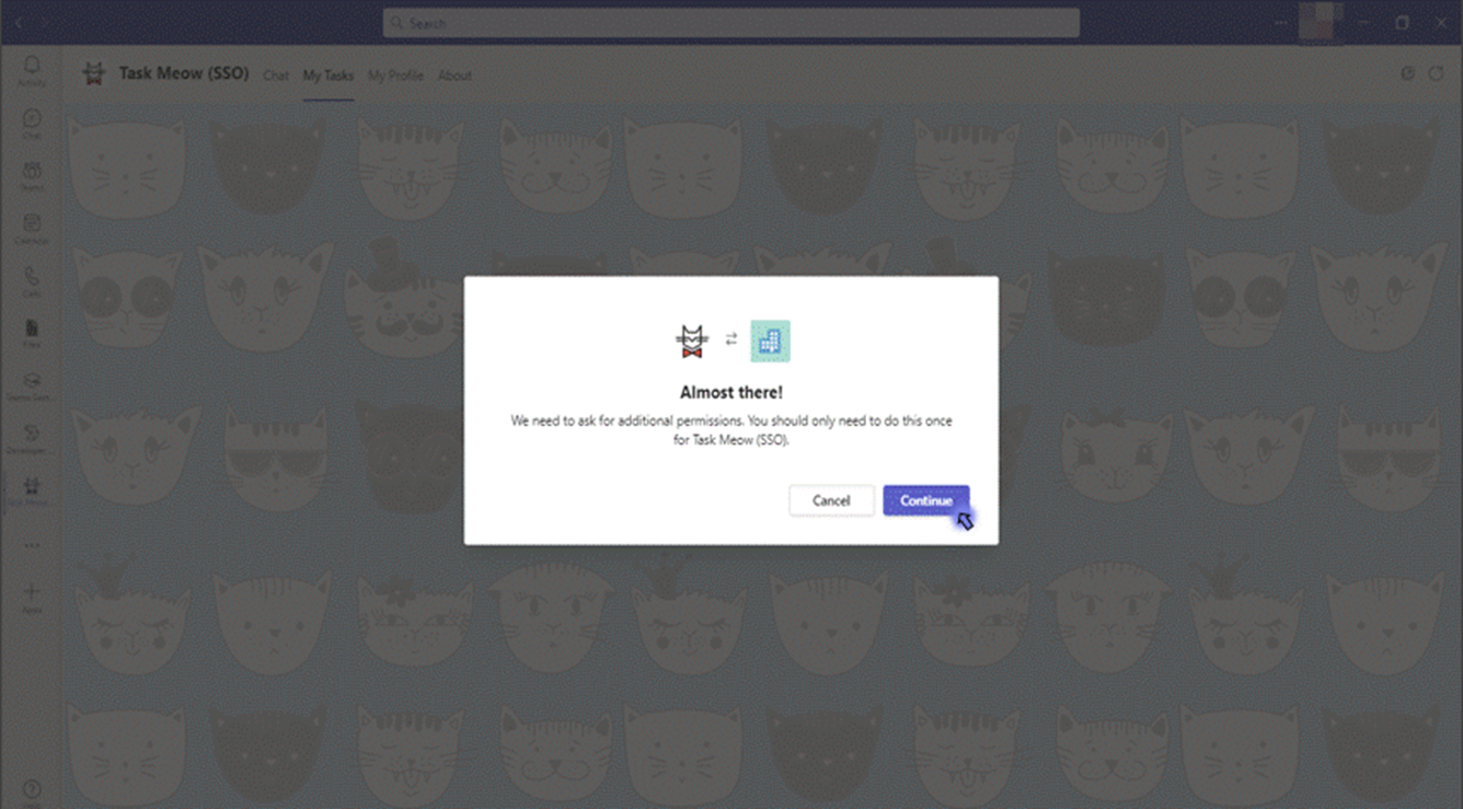 App publication failed because the consent pop-up window is getting ...
