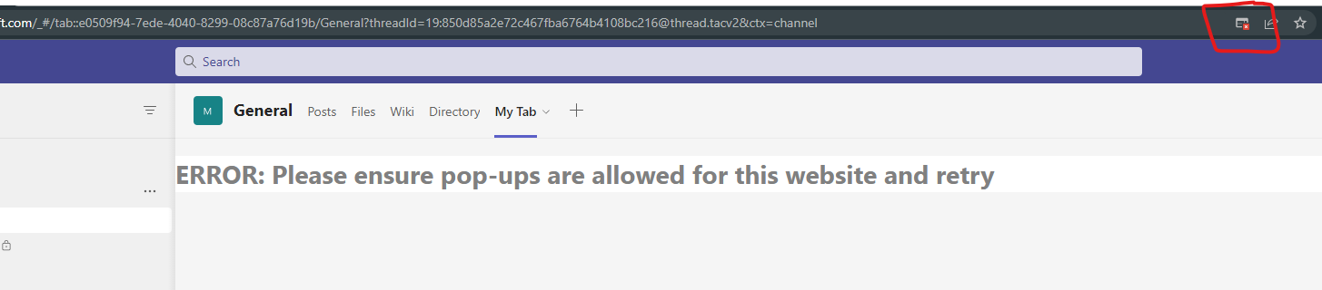 App publication failed because the consent pop-up window is getting ...