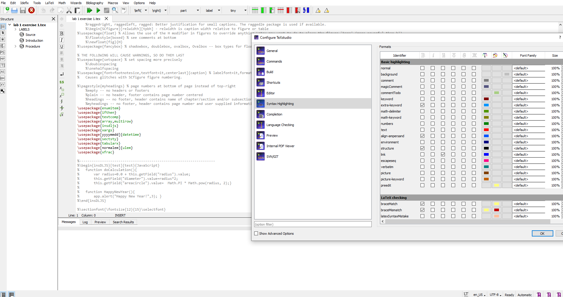 Syntax highlighting incorrect · Issue #1822 · texstudio-org/texstudio · GitHub