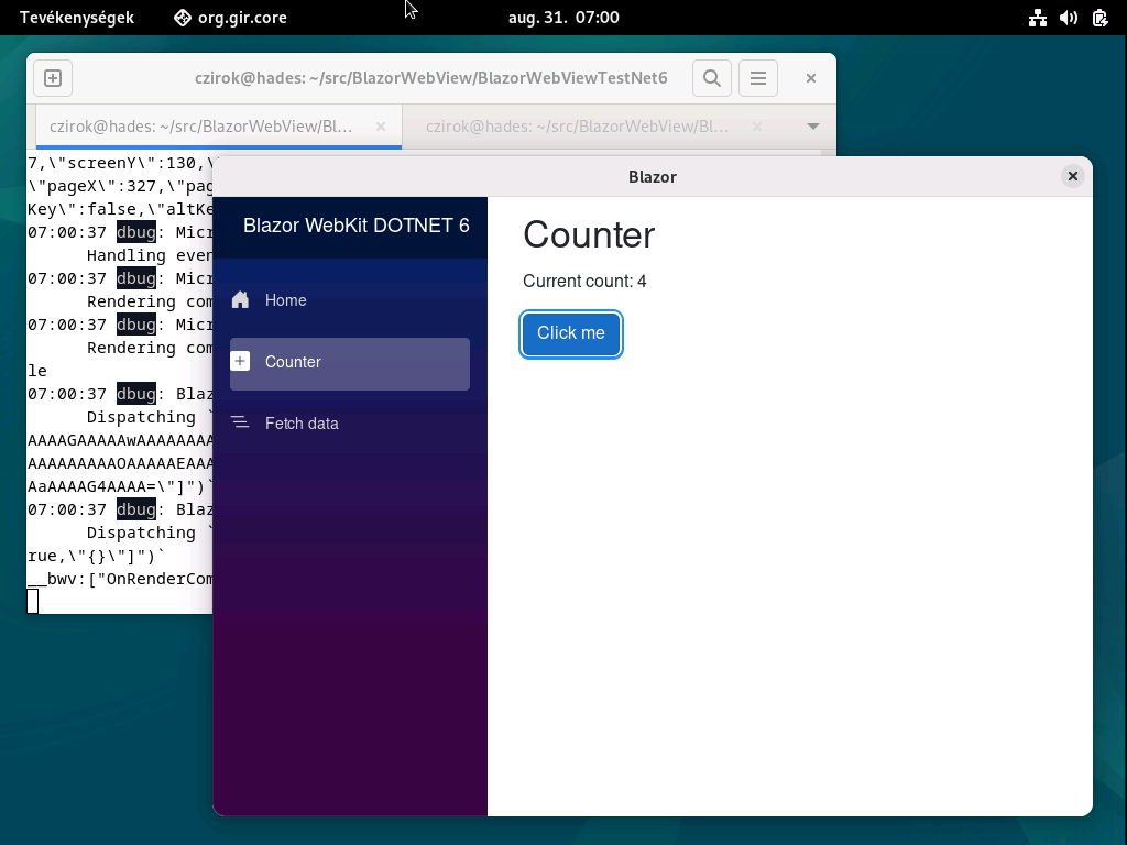 Exception on fedora 38 / Thoughts on Gir.Core · Issue #2 · JinShil/BlazorWebView · GitHub