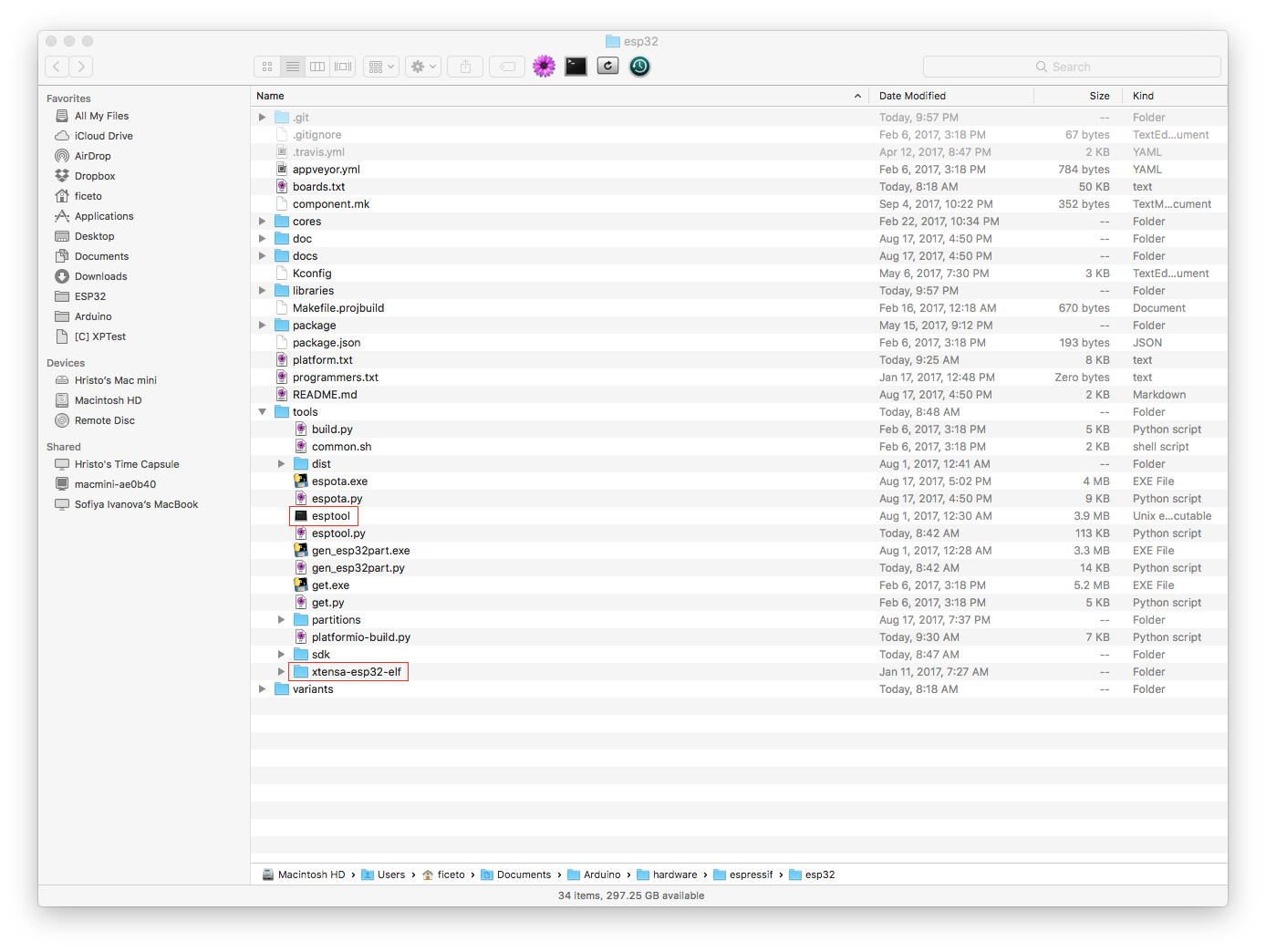 Can't install toolchain on a Mac · Issue #626 · espressif/arduino-esp32 · GitHub