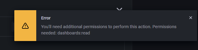 dashboards:read permission needed for searching for dashboard after auto sign up from auth proxy ...