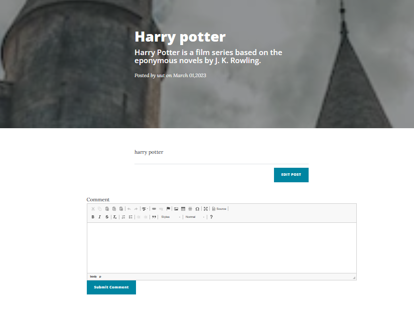 GitHub - ut81/Blog-capstone-project