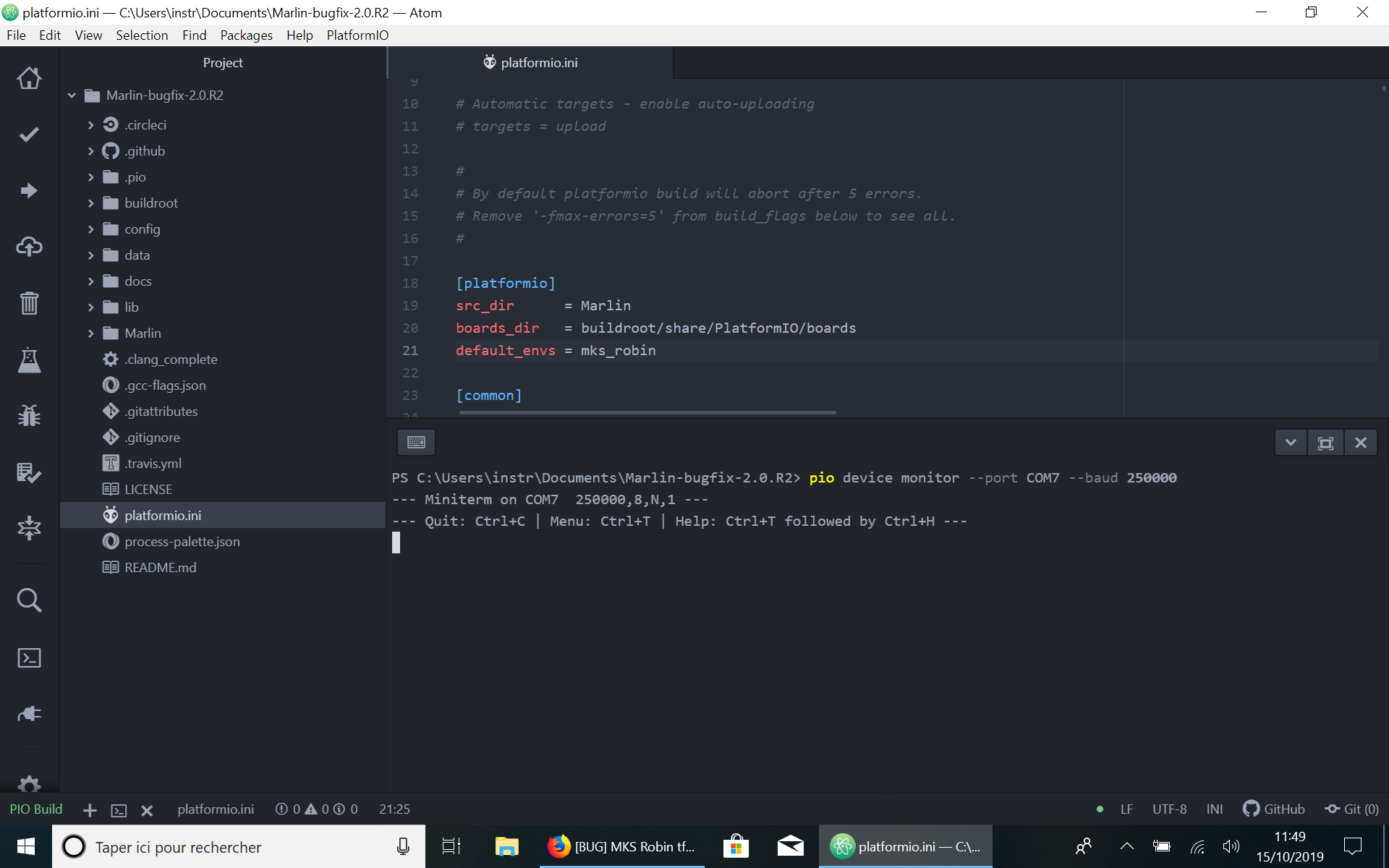 [BUG] MKS Robin tft V2.0 don't work · Issue #15532 · MarlinFirmware ...