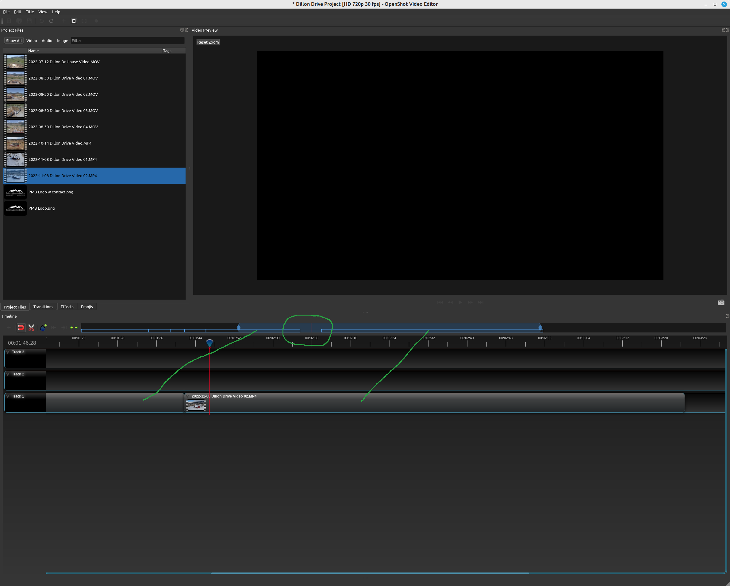 Moving Clip in Track does not update in time line · Issue #5187 · OpenShot/openshot-qt · GitHub