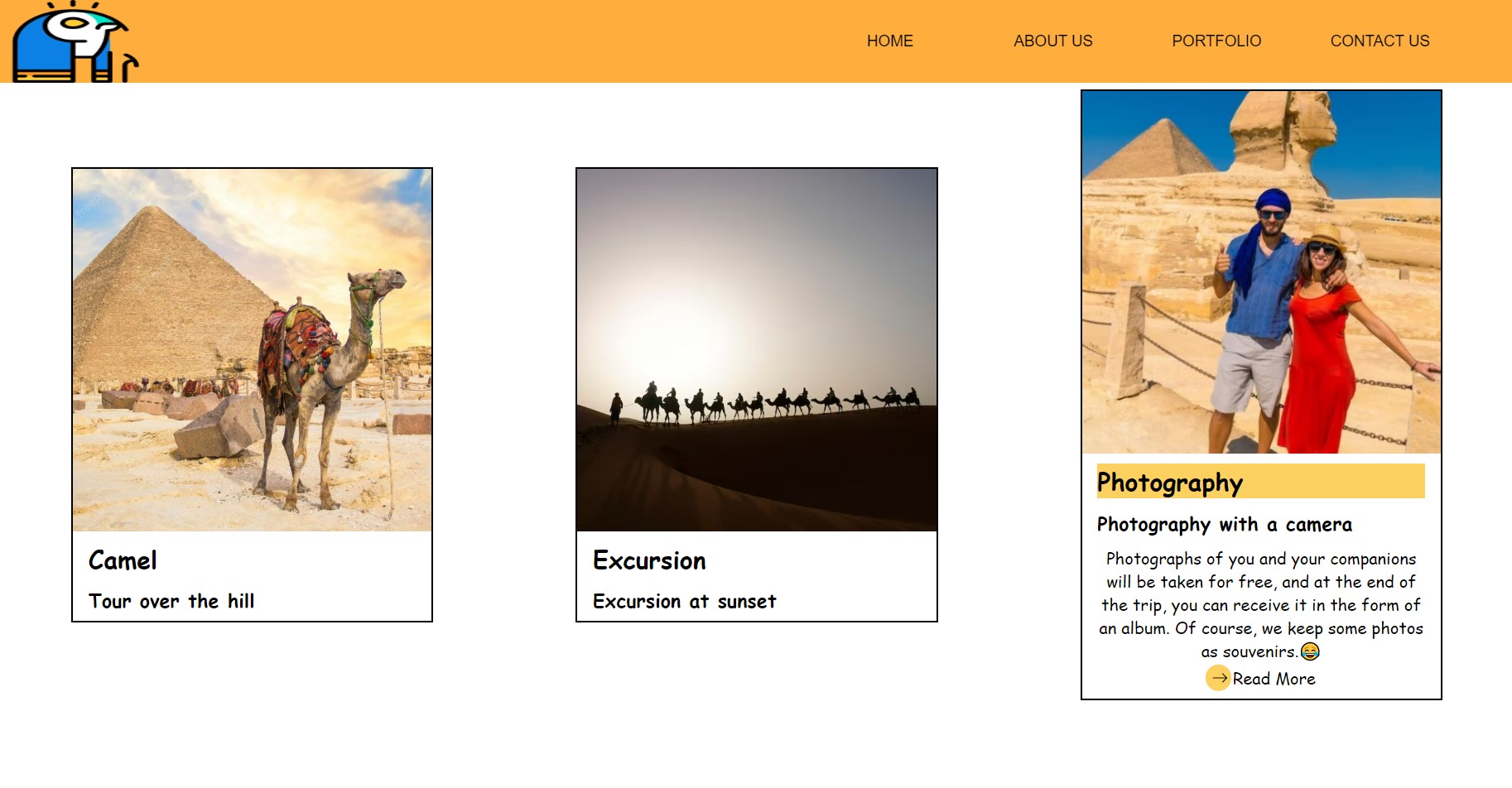 GitHub - Melika-haqshenas-web/Travel-to-EGYPT: 😲Through this site, you can have a dream trip to ...