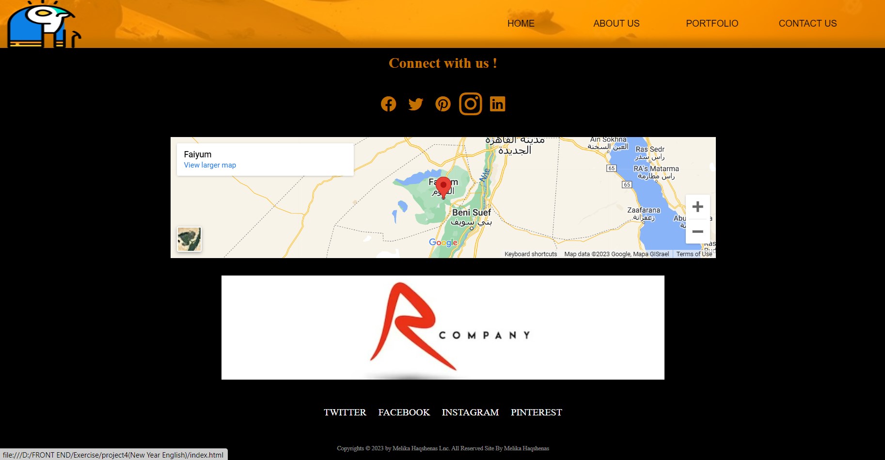 GitHub - Melika-haqshenas-web/Travel-to-EGYPT: 😲Through this site, you can have a dream trip to ...