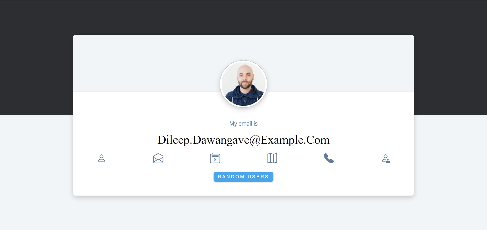 GitHub - Melika-haqshenas-web/Random-User: 📇Personal Information Card ...