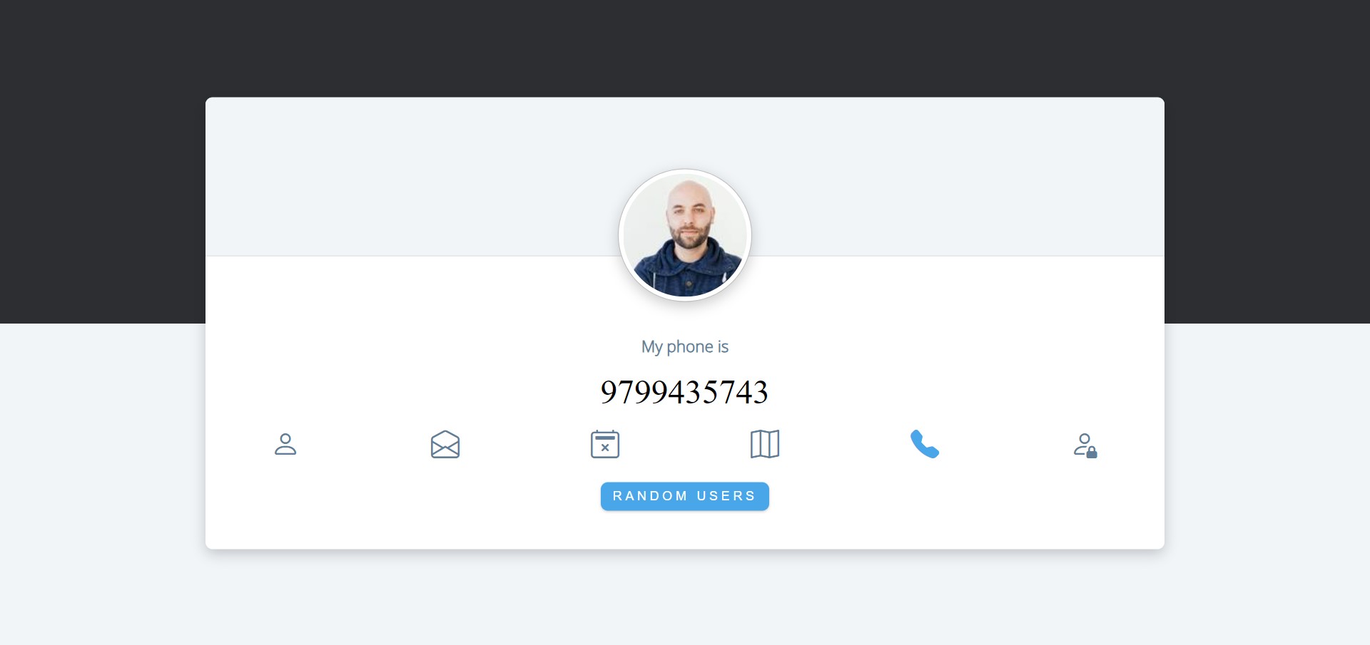 GitHub - Melika-haqshenas-web/Random-User: 📇Personal Information Card ...