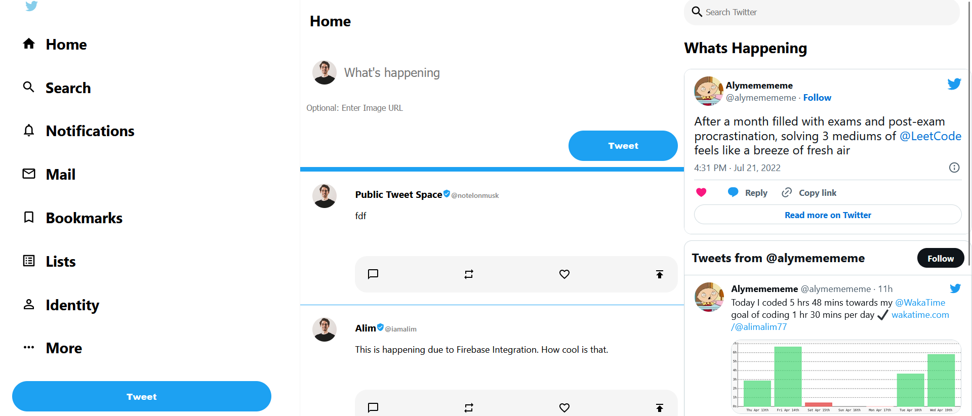 GitHub - alimalim77/odin-clone-twitter: Twitter Clone as a milestone project for React