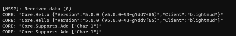 Improperly formatted Core.Hello message · Issue #714 · Blightmud ...