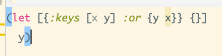 unused symbols resolution incorrectly highlights `:or` vals in map destructuring · Issue #2629 ...