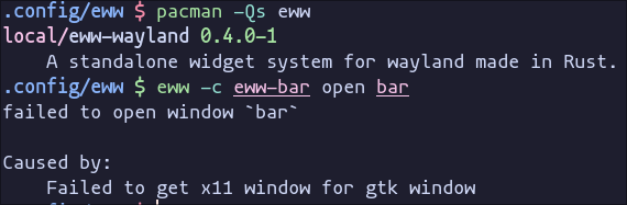 [BUG] Example not working under wayland ("Failed to get x11 window for gtk window").) · Issue ...