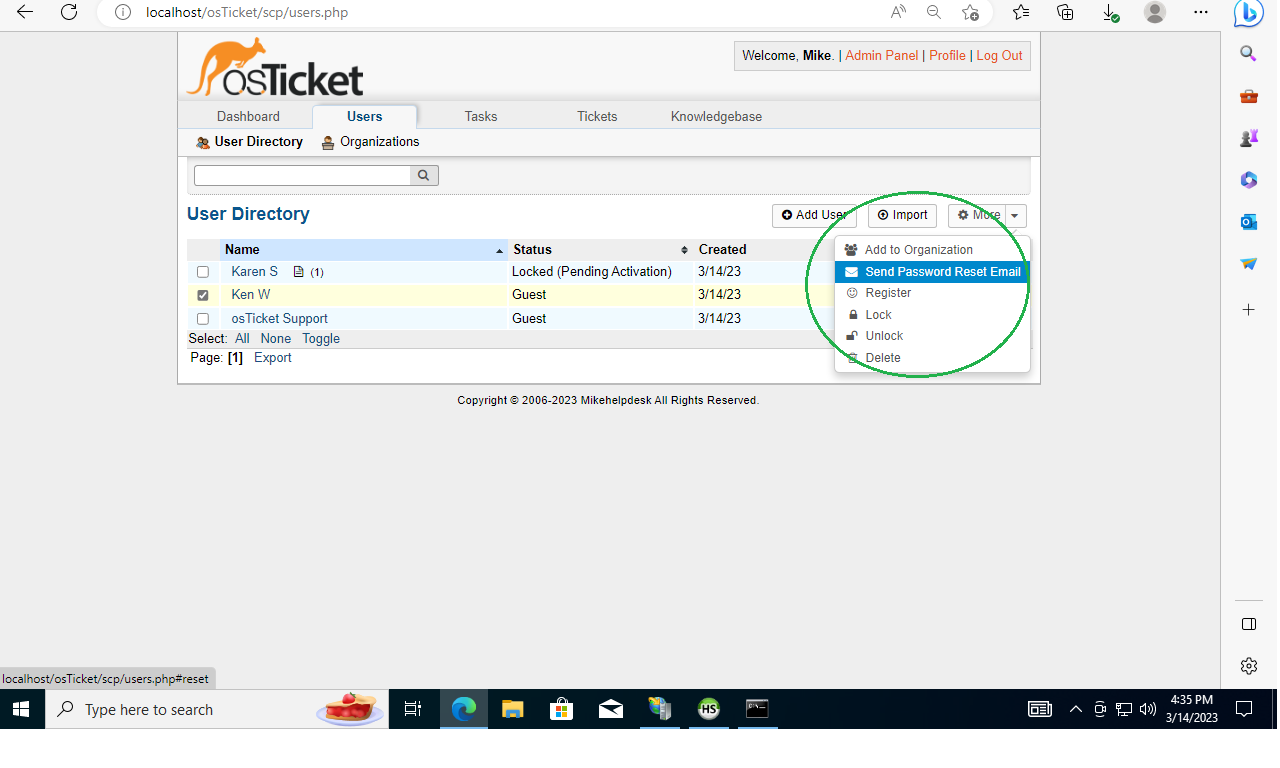 GitHub - TheSimpleFella/osTicket-Password-Reset: Resetting a Users Password wit osTicket