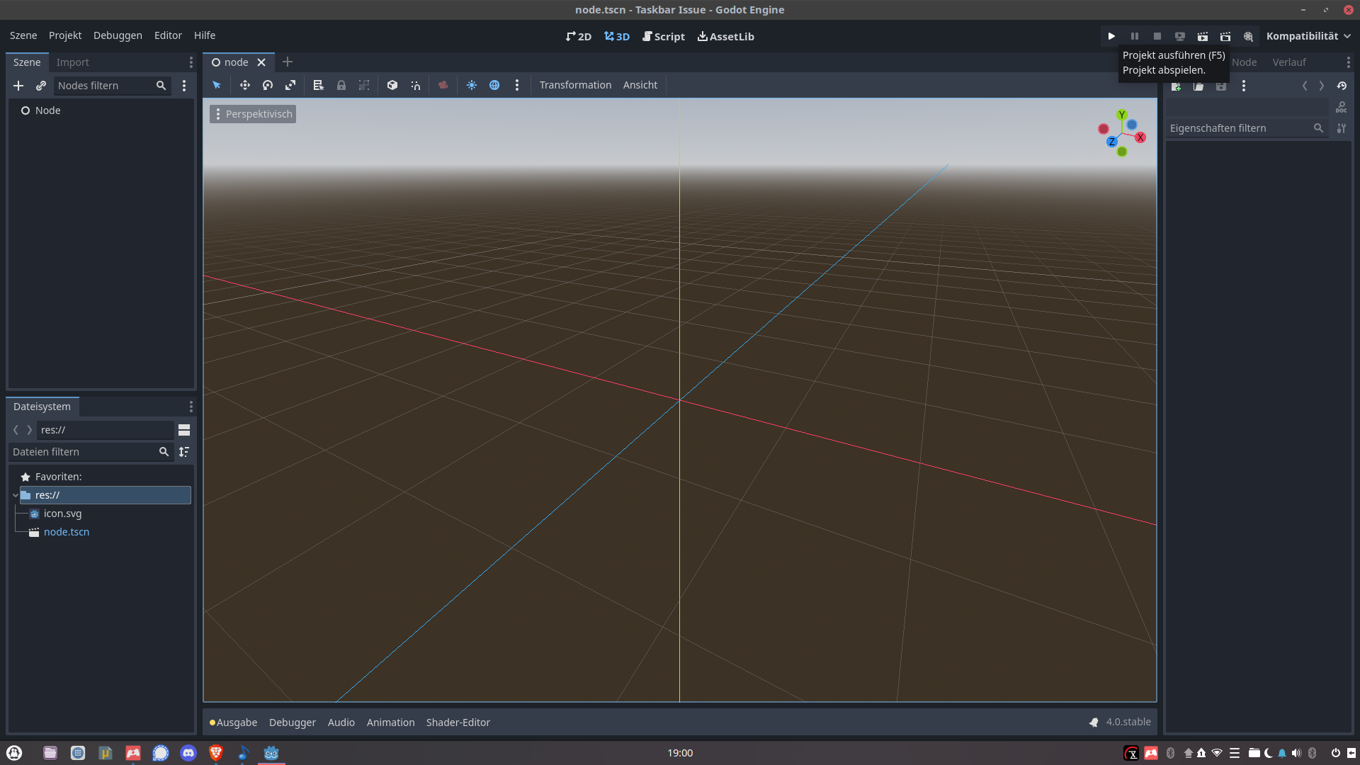 Editor disappears in Taskbar · Issue #74169 · godotengine/godot · GitHub
