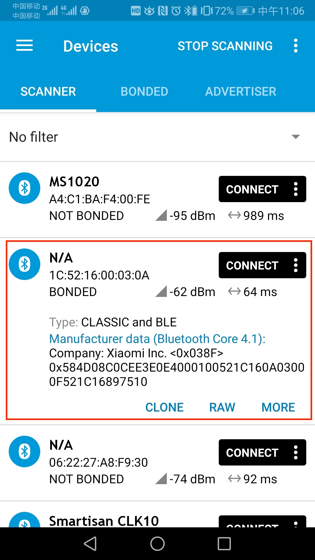 BLE扫描无法得到广播数据 · Issue #417 · MiEcosystem/miot-plugin-sdk · GitHub